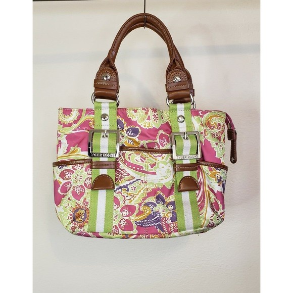 Tyler Rodan | Bags | Tyler Rodan Paisley And Flower Pattern Satchel ...